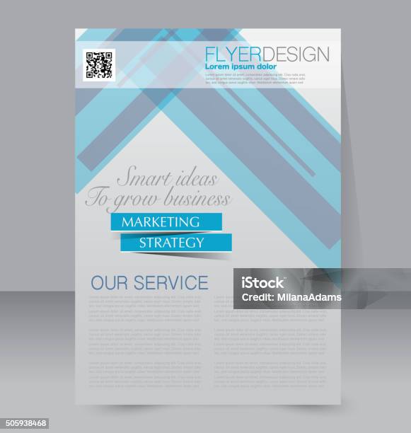 Flyer Template Business Brochure Editable A4 Poster向量圖形及更多伸入圖片 Istock