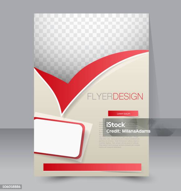 Flyer Template Business Brochure Editable A4 Poster向量圖形及更多伸入圖片 Istock