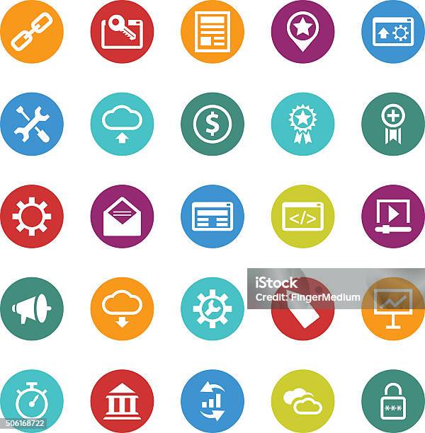 Seo 및 개발 아이콘 개념에 대한 스톡 벡터 아트 및 기타 이미지 개념 개념과 주제 개발 Istock