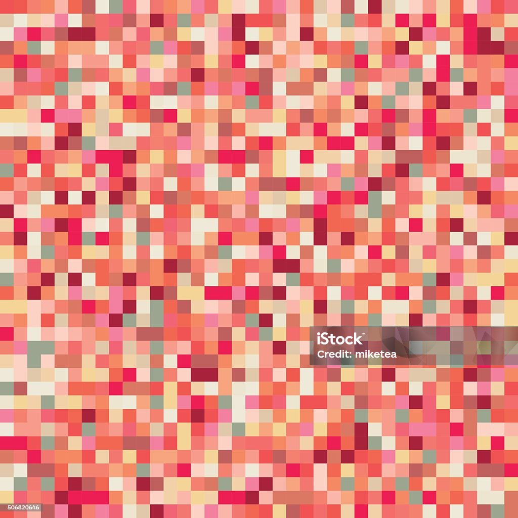 Retro Pixel Art Background Stock Illustration Download Image Now Abstract Arts Culture And