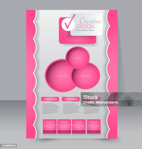 Flyer Template Business Brochure Editable A4 Poster向量圖形及更多伸入圖片 Istock