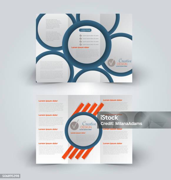 Flyer Template Business Brochure Editable A4 Poster向量圖形及更多三摺小冊子圖片 Istock