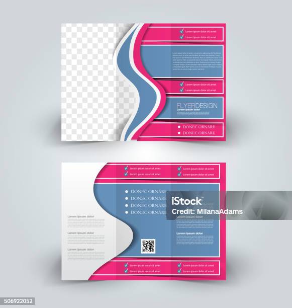 Flyer Template Business Brochure Editable A4 Poster向量圖形及更多三摺小冊子圖片 Istock