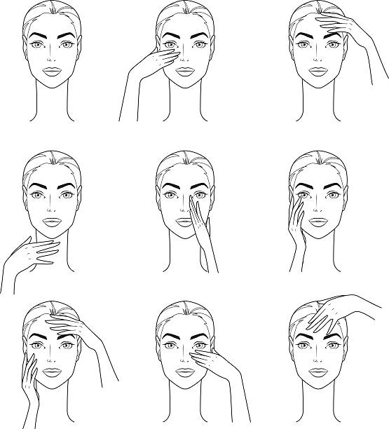7 200 Massage Visage Stock Illustrations Graphiques Vectoriels Libre