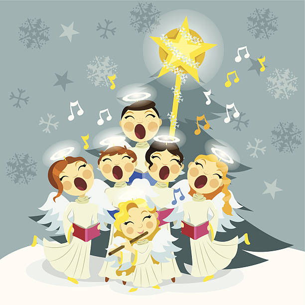 880 Angels Singing Stock Illustrations Royalty Free Vector Graphics And Clip Art Istock