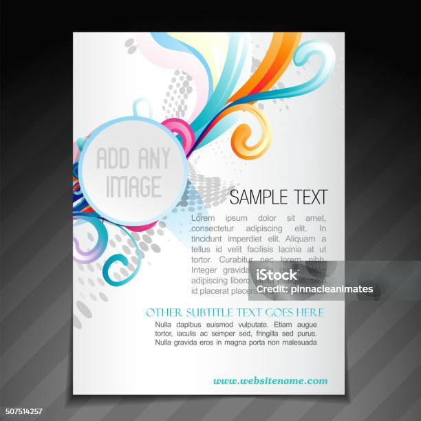 Artistic Brochure Design向量圖形及更多傳單圖片 傳單 出版物 創作性 Istock