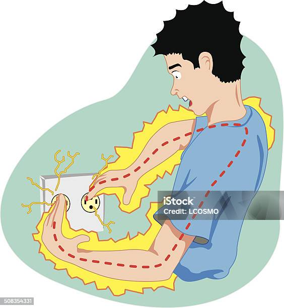 Person Being Electrocuted Stock Illustration - Download Image Now ... Person Being Electrocuted Stock Illustration - Download Image Now ...