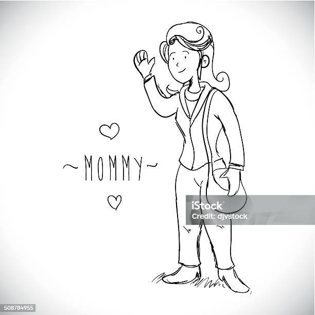 Mommy 디자인식 가족에 대한 스톡 벡터 아트 및 기타 이미지 가족 개념 개념과 주제 Istock