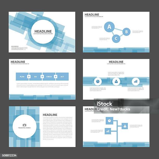 Abstract Blue Multipurpose Infographic Elements Presentation Template