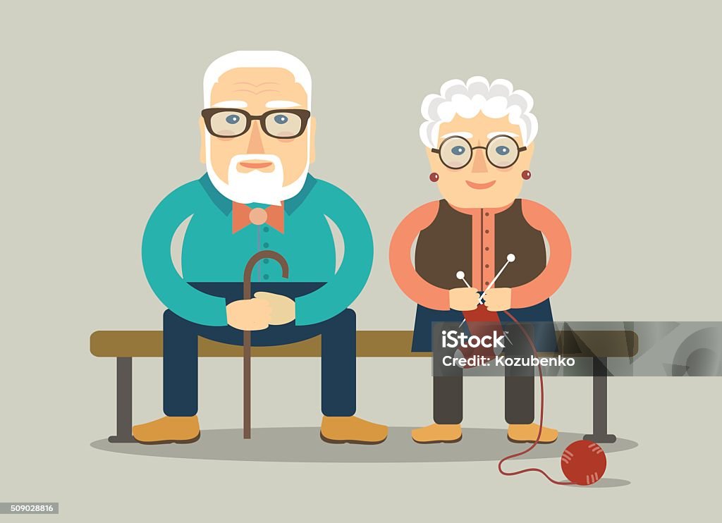 Kakek Dan Nenek Duduk Di Bangku Cadangan Ilustrasi Stok - Unduh Gambar ... Kakek Dan Nenek Duduk Di Bangku Cadangan Ilustrasi Stok - Unduh Gambar ...