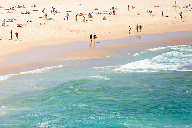 Free Stock Photo of Summer beachgoers - people on the beach in Odeceixe ...