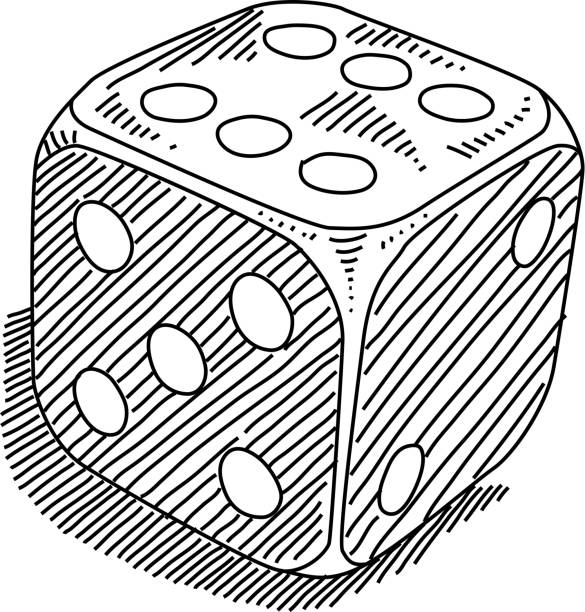 Dice Clip Art Black And White