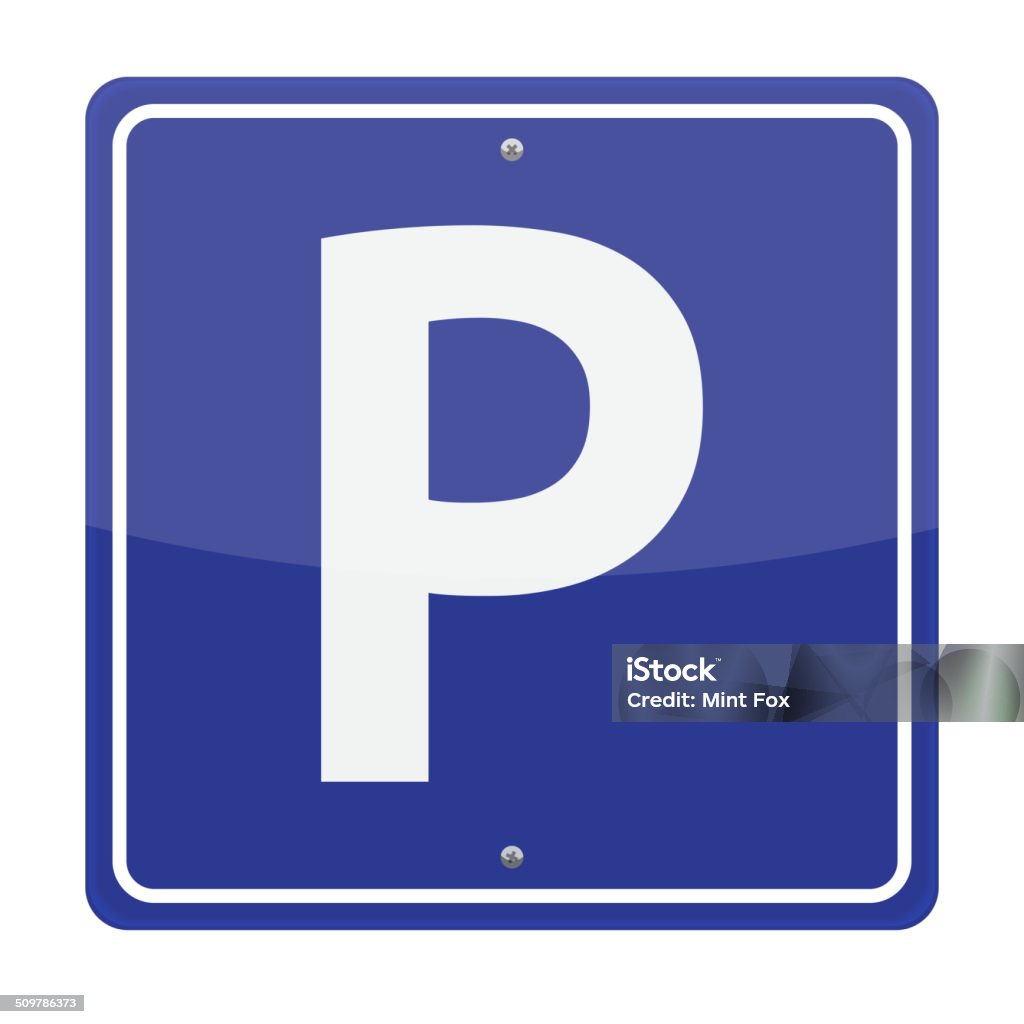 Vetores De Placa De Estacionamento E Mais Imagens De Azul - Azul