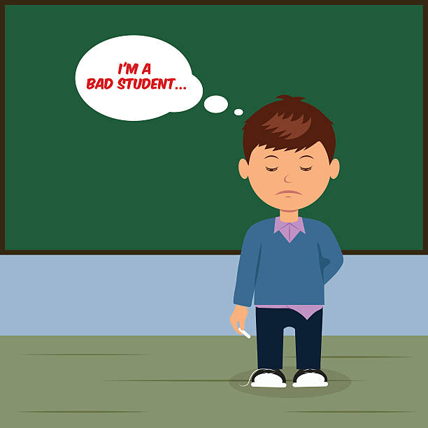 Sad Student Cartoon