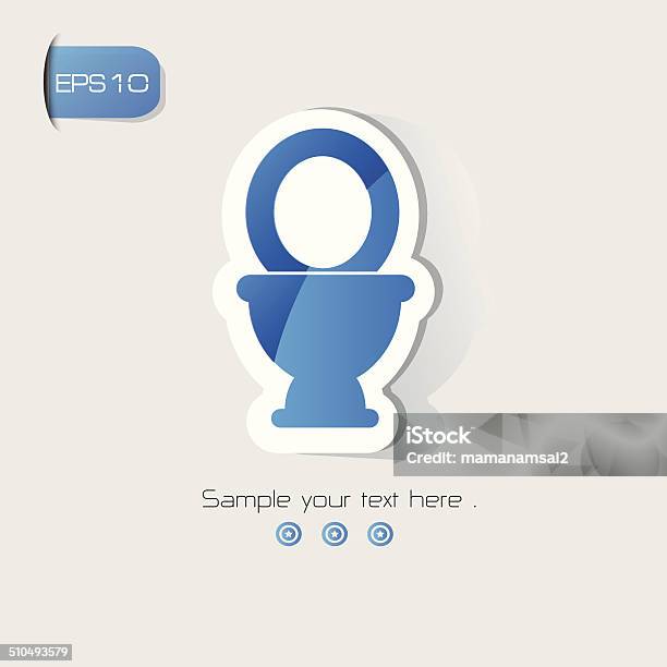 Toilet Sign Vector向量圖形及更多住宅房間圖片 住宅房間 公共廁所 公共建築 Istock