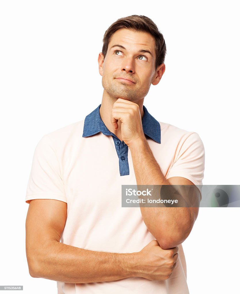 Thoughtful Young Man Looking Up Stock Photo - Download Image Now - 20 ... Thoughtful Young Man Looking Up Stock Photo - Download Image Now - 20 ...