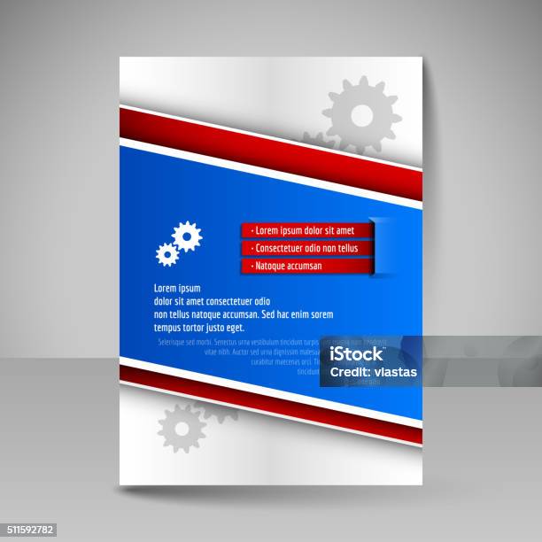 Brochure Template Editable A4 Poster For Design Presentation向量圖形及更多傳單圖片