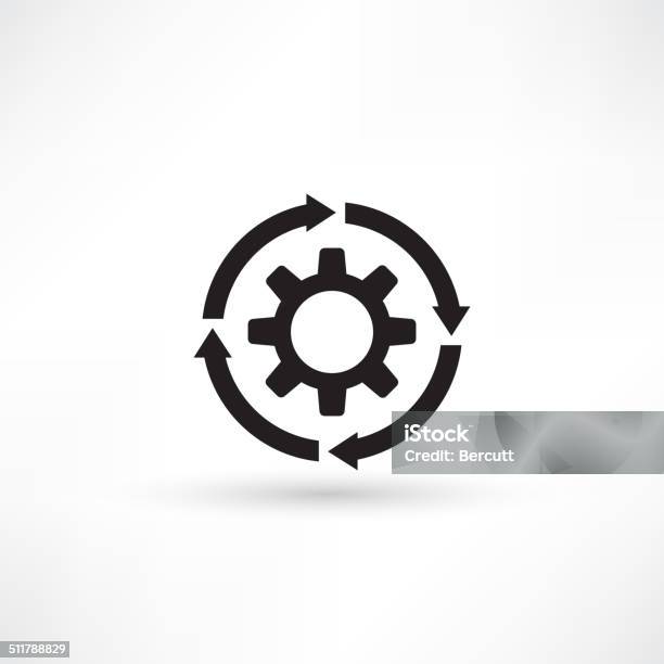 Cogs 아이콘벡터 0명에 대한 스톡 벡터 아트 및 기타 이미지 0명 공장 산업 건물 기계 부분 Istock