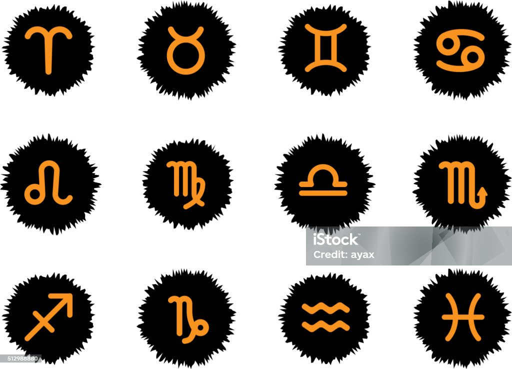 Zodiac Icon Set Stock Illustration - Download Image Now - Aquarius ... Zodiac Icon Set Stock Illustration - Download Image Now - Aquarius ...