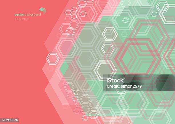 Hexagon Shape Abstract Background向量圖形及更多六角形圖片 六角形 創作性 幾何圖形 Istock