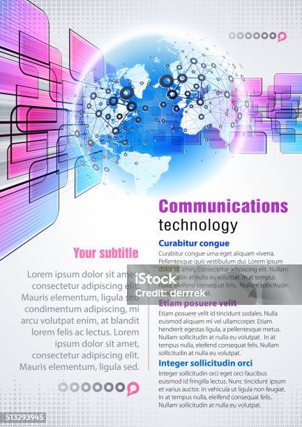 Communication Technology向量圖形及更多世界地圖圖片 世界地圖 互聯網 亞洲 Istock