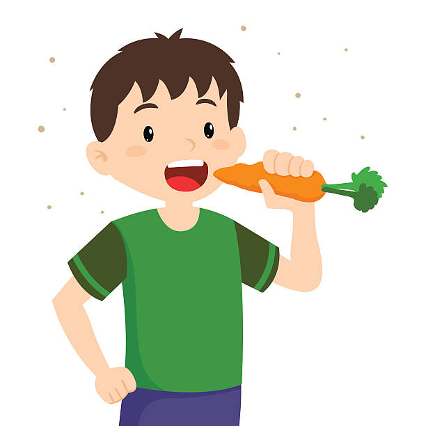 2 100 Eating Carrots Stock Illustrations Royalty Free Vector Graphics
