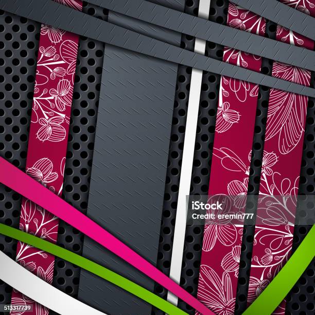 Multi Layered Abstract Background向量圖形及更多傳單圖片 傳單 創作性 室內裝潢 Istock