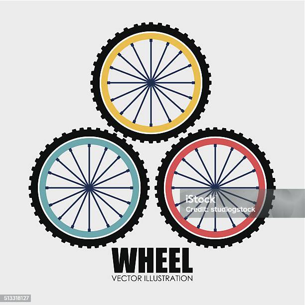Wheel Design向量圖形及更多單車圖片 單車 車呔 車輪 Istock
