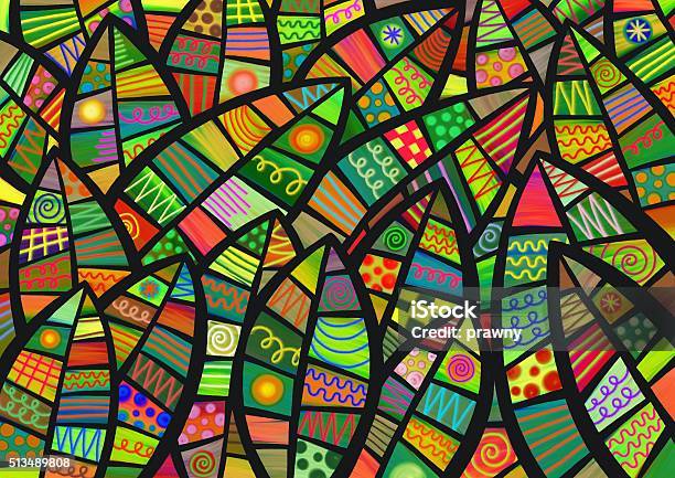 Colorful Leaves向量圖形及更多創作性圖片 創作性 式樣 彩色 Istock