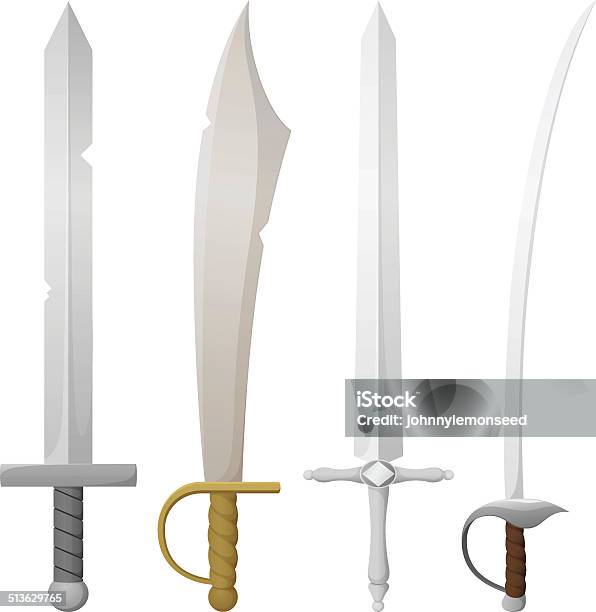Swords 검에 대한 스톡 벡터 아트 및 기타 이미지 검 단검 강철 Istock