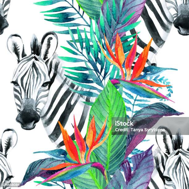 Hutan Tropis Pola Mulus Desain Bunga Di Latar Belakang Putih Ilustrasi ... Hutan Tropis Pola Mulus Desain Bunga Di Latar Belakang Putih Ilustrasi ...