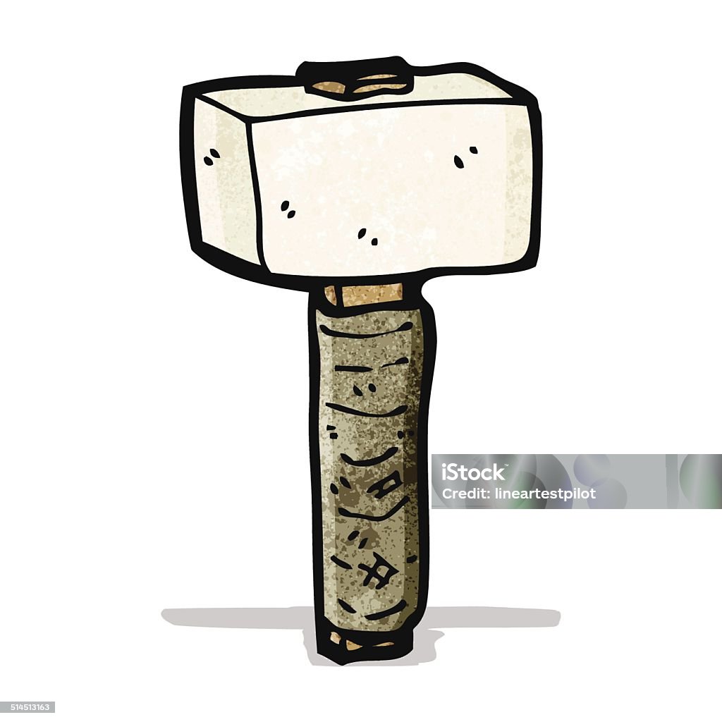 Cartoon Stone Mallet Stock Illustration - Download Image Now - Bizarre ... Cartoon Stone Mallet Stock Illustration - Download Image Now - Bizarre ...