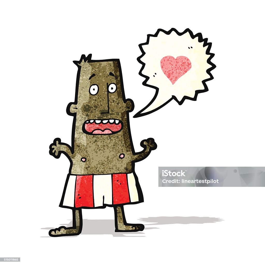 Cartoon Man In Boxer Shorts Stock Illustration Download Image Now