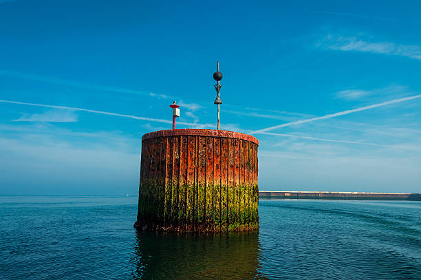 Remains Of An Old Pier At Sunset On Helgoland – Free Stock Photo