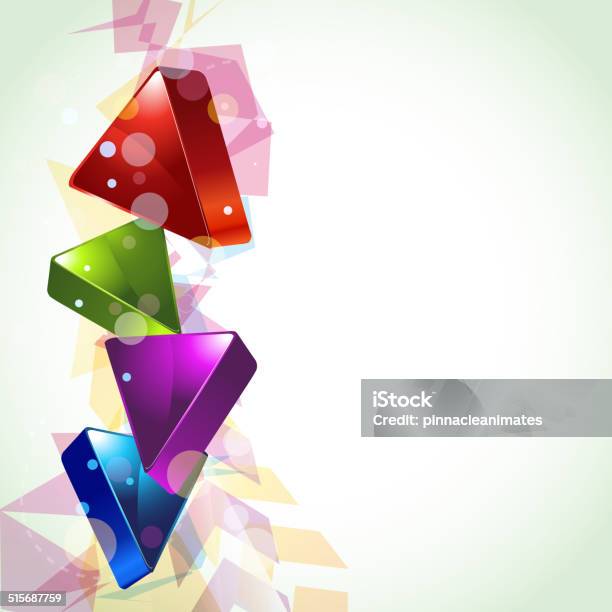 3 D 루킹 추상적임 디자인식 0명에 대한 스톡 벡터 아트 및 기타 이미지 0명 다중 색상 모양 Istock