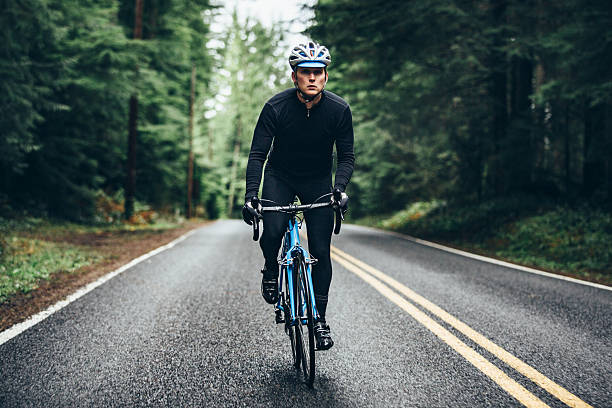 Free picture: driver, bicycle, man, road, national park, tree, street ...