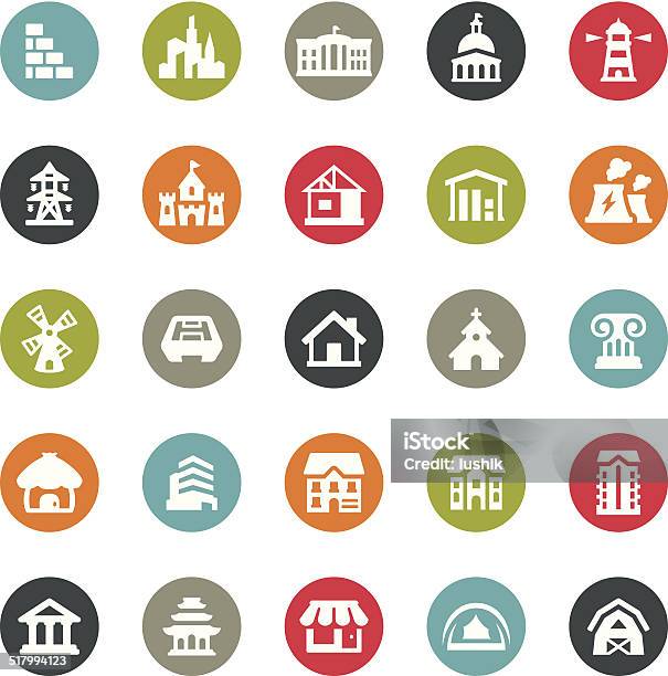 Architecture Icons Ringico Series向量圖形及更多圖示圖片 圖示 白宮 國會大樓 國會山 Istock