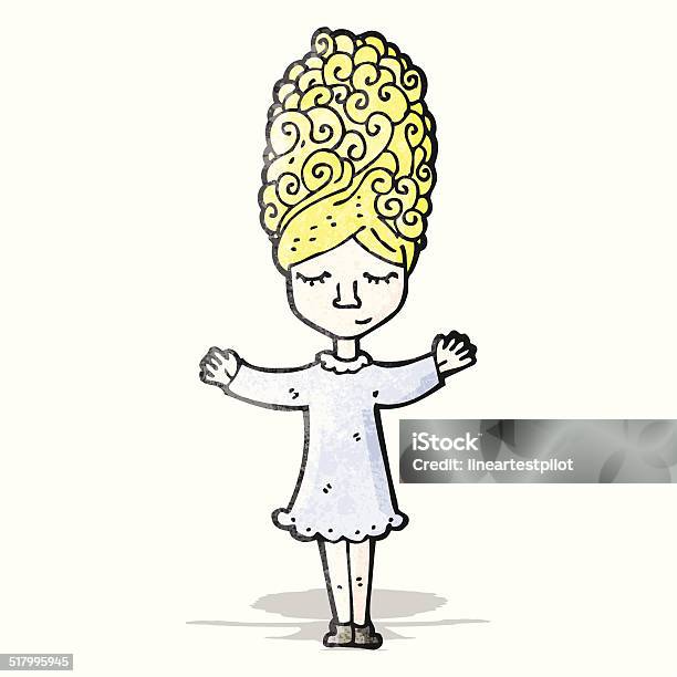 Cartoon Happy Blond Girl Stock Illustration Download Image Now