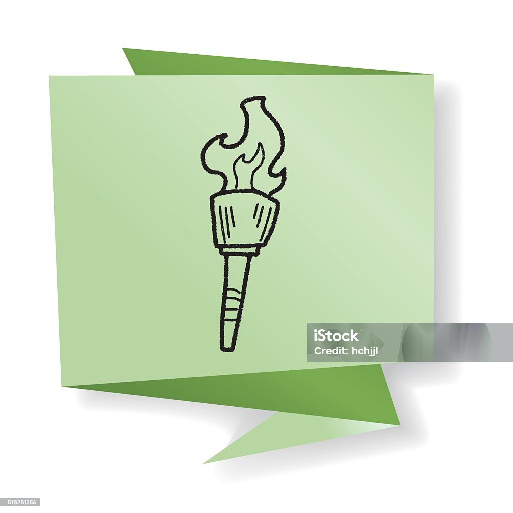 Torch 낙서 그리기에 대한 스톡 벡터 아트 및 기타 이미지 그리기 낙서 드로잉 낙서 패턴 Istock