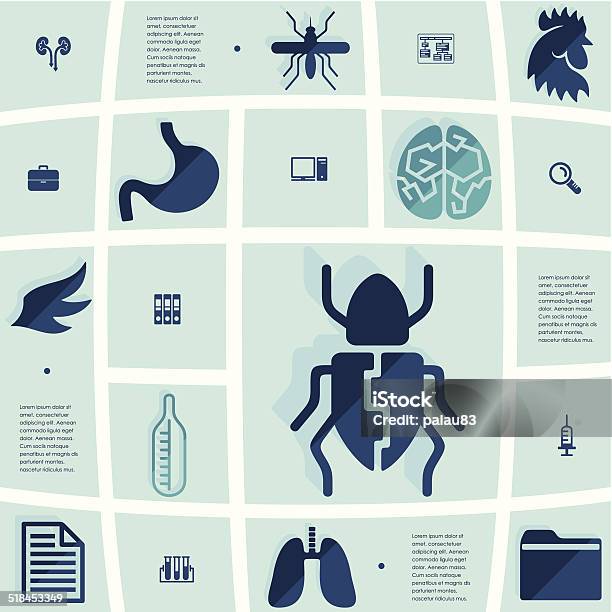 Veterinary Flat Infographic向量圖形及更多信息圖形圖片 信息圖形 健保和醫療 創作性 Istock