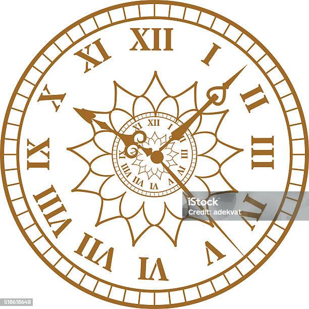 Watch Face Antique Clock Vector Illustration Stock Illustration ... Watch Face Antique Clock Vector Illustration Stock Illustration ...