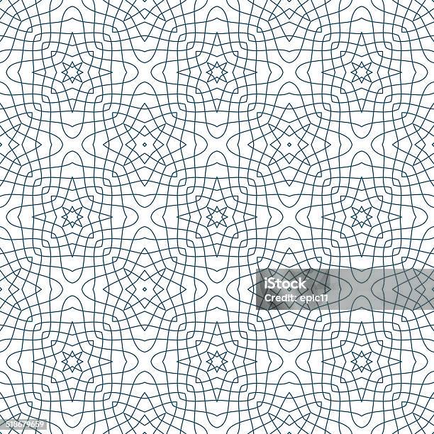 Vector Seamless Guilloche Background向量圖形及更多式樣圖片 式樣 彩色影像 扭索狀 Istock