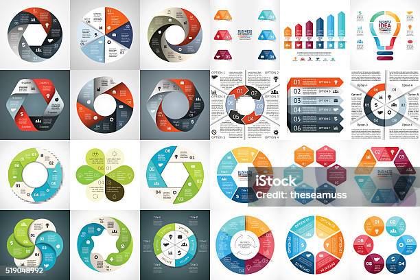 Panah Lingkaran Vektor Infografis Diagram Grafik Presentasi Bagan ... Panah Lingkaran Vektor Infografis Diagram Grafik Presentasi Bagan ...
