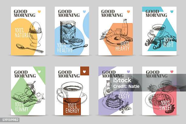 Set Spanduk Sarapan Sketsa Yang Digambar Dengan Tangan Vektor Ilustrasi ... Set Spanduk Sarapan Sketsa Yang Digambar Dengan Tangan Vektor Ilustrasi ...
