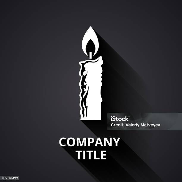 Logo Lilin Modern Ilustrasi Stok Unduh Gambar Sekarang Berkilau Deskripsi Fisik Cahaya