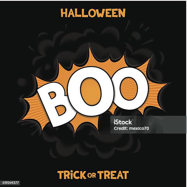 3 D Comic 언어 비눗방울 Boo 할로윈에 대한 스톡 벡터 아트 및 기타 이미지 할로윈 만화책 팝 아트 Istock