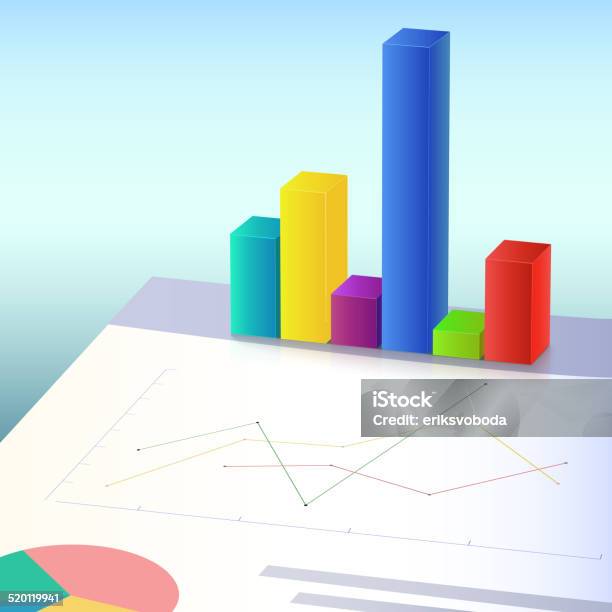 Financial Charts And Graphs向量圖形及更多信息圖形圖片 信息圖形 儲蓄 分析 Istock