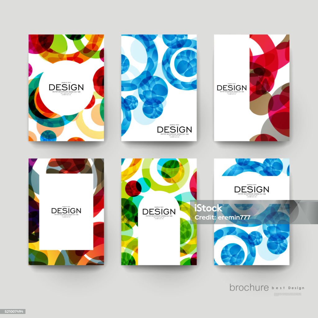 Abstract Background Vector Brochure Template Flyer Layout向量圖形及更多傳單圖片