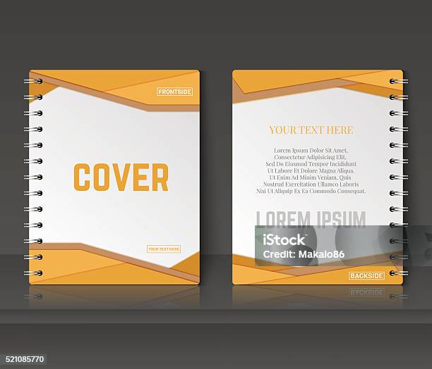 Mock Up Vector Illustration向量圖形及更多小冊子圖片 小冊子 藝術模特兒 人工造的 Istock