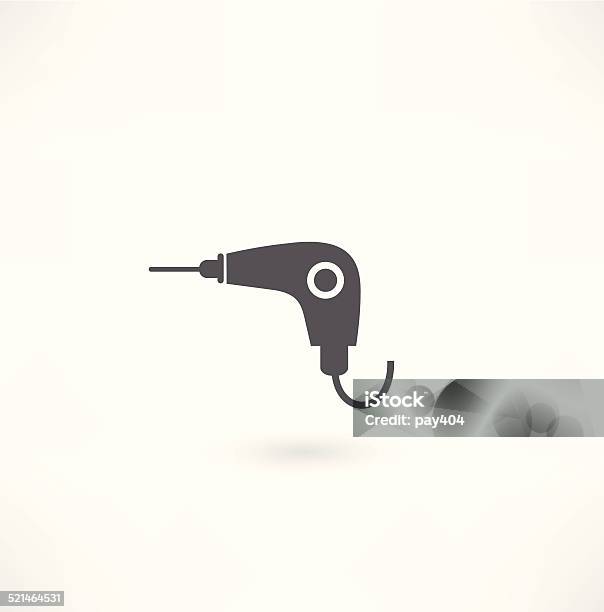 Drill 아이콘크기 가정 생활에 대한 스톡 벡터 아트 및 기타 이미지 가정 생활 건설 기계류 건설 산업 Istock